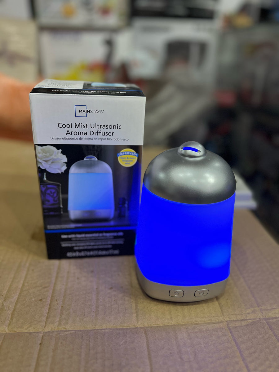 Mainstays Cool Mist Ultrasonic Aroma Diffuser – karkhanoimportedcollection