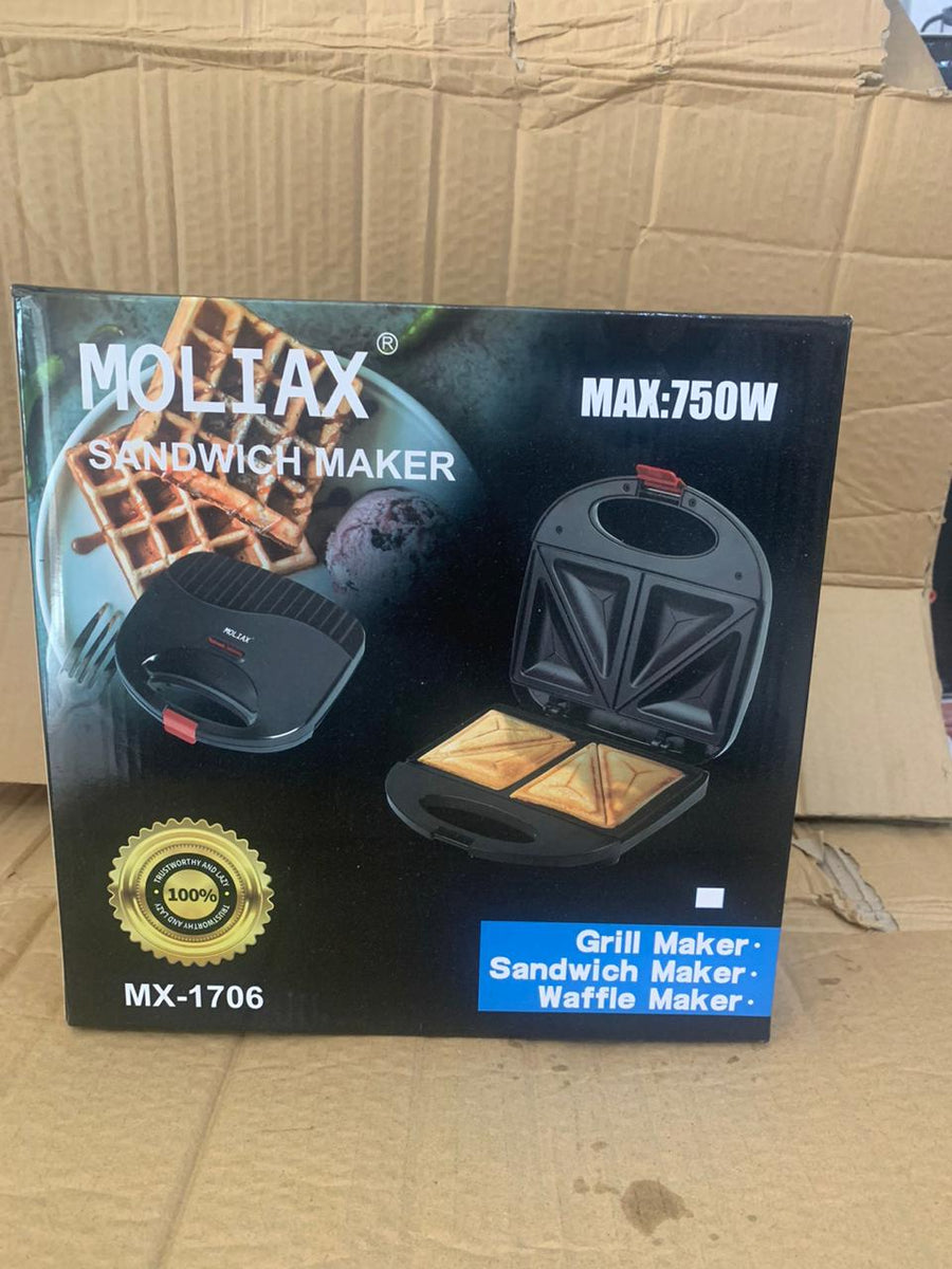 MOLIAX 2Slice Sandwich Maker – karkhanoimportedcollection