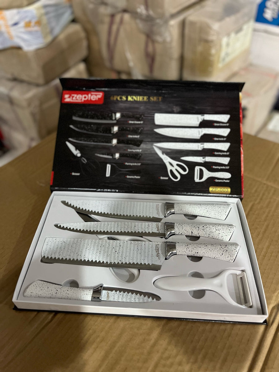Zepter 6pcs Knife Set – karkhanoimportedcollection